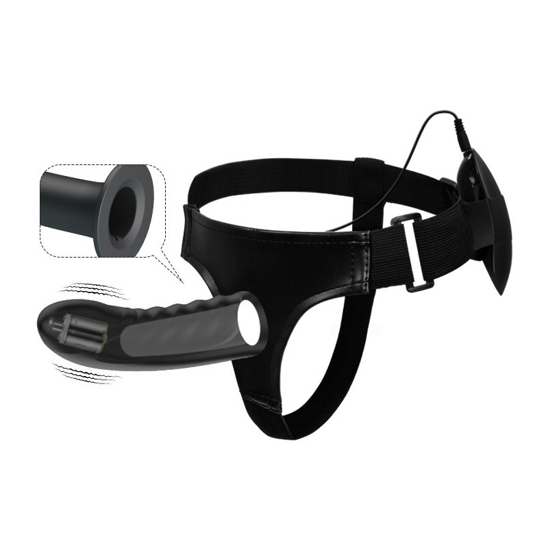 Gode Ceinture Creux Vibrant Diam 4 2 Long 16 Cm